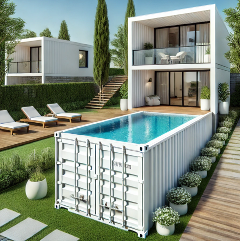 Piscina Contenedor - Diseño Modular de Contenedores en Valencia